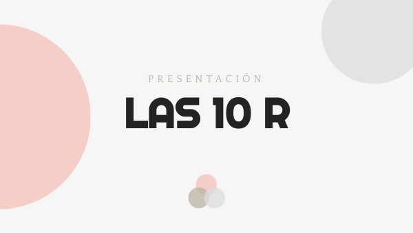 PRESENTACIÓN 10 R | Genially