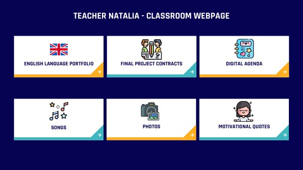 TEACHER NATALIA - CLASSROOM WEBPAGE | Genially