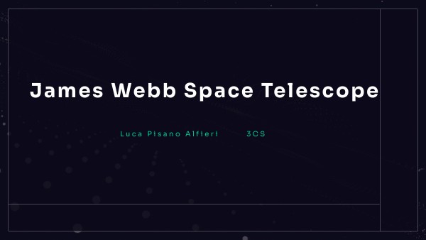 James Webb Space Telescope