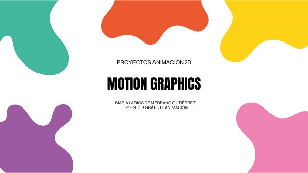 Motion graphics | Genially