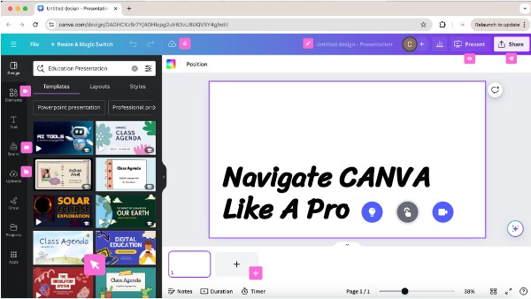 Navigating Canva Like a Pro | Genially