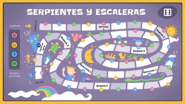 Juego de Mesa( tablero de serpientes y escaleras) | Genially