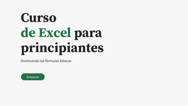 Curso Interactivo Básico | Genially