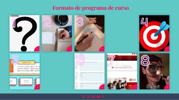 Formato de Programa online para curso | Genially