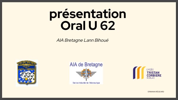 Présentation stage U62 | Genially