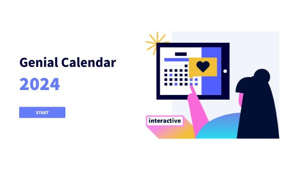 Calendario geniale 2024