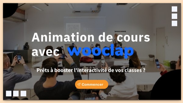 Présentation Wooclap