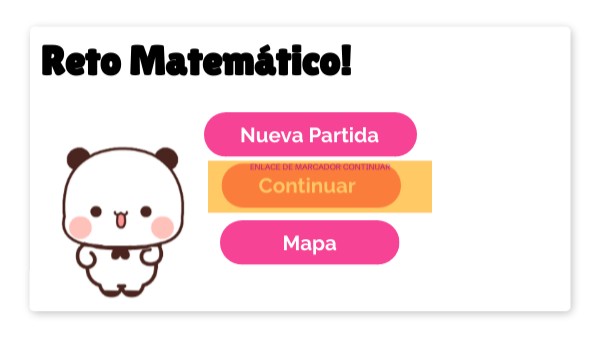 (SPA) Math Challenge LVL 1 | Genially