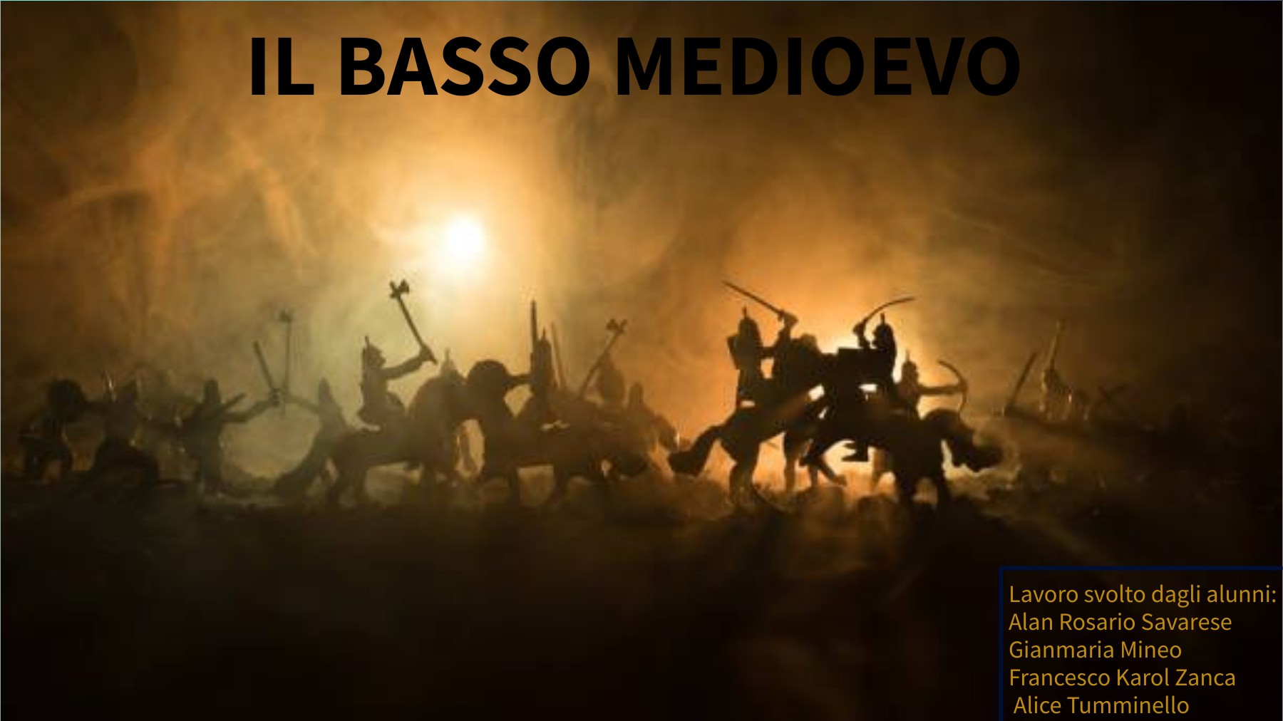 IL BASSO MEDIOEVO | Genially