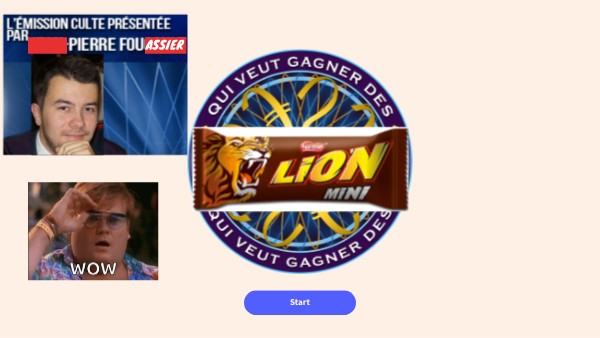 Qui veut gagner des Mini-Lions | Genially
