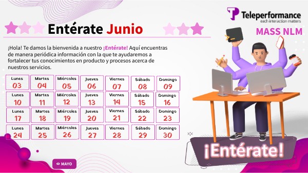 Entérate - Junio | Genially