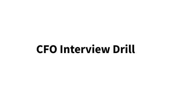 CFO Interview Questions B2 1