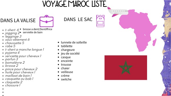 liste Maroc