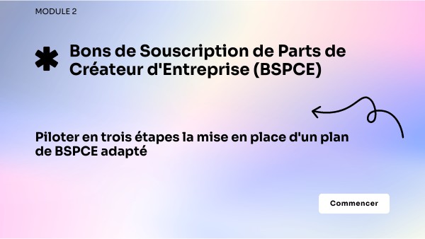 Piloter en trois étapes la mise en d'un plan BSPCE | Genially