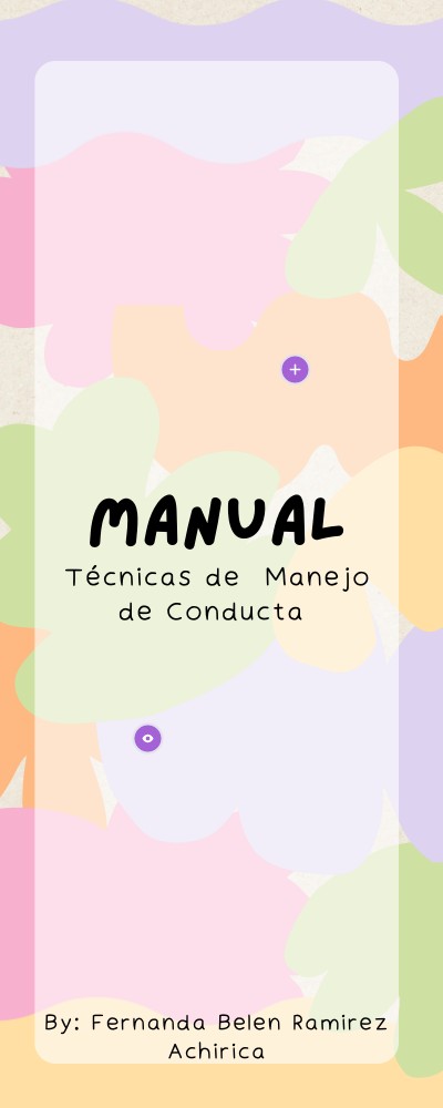 Técnicas de Manejo de conducta