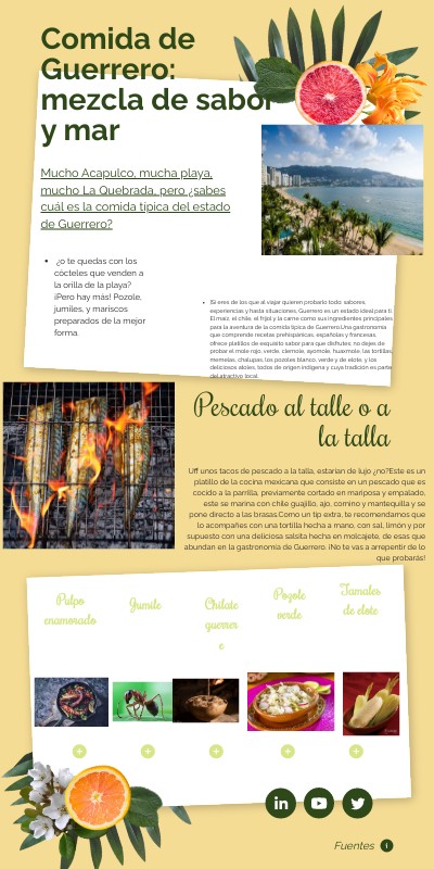 INFO COMIDA | Genially