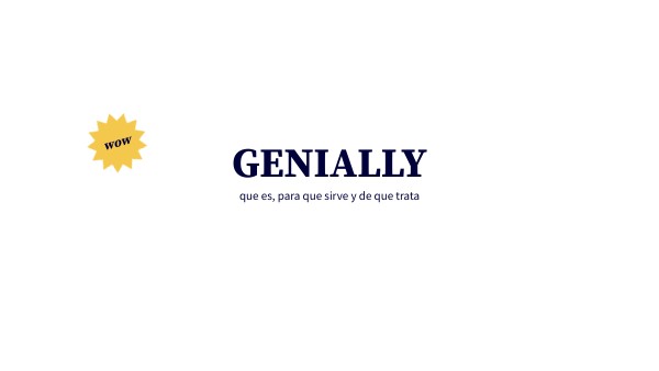 que es genially