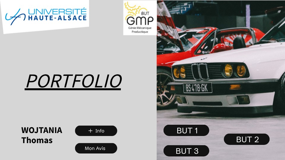 Portfolio WOJTANIA Thomas | Genially