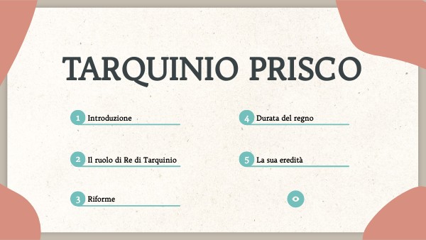 Tarquinio Prisco | Genially