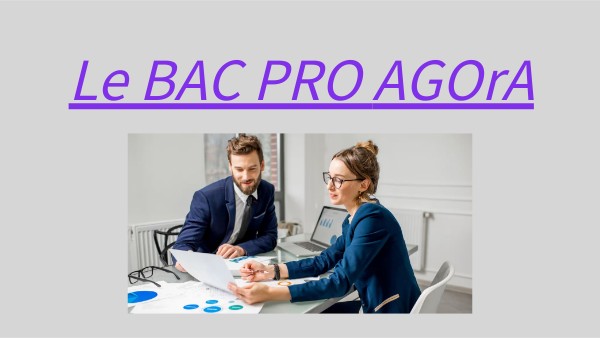 Bac Pro Agora