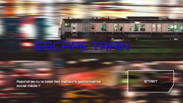 Copie - ESCAPE train | Genially