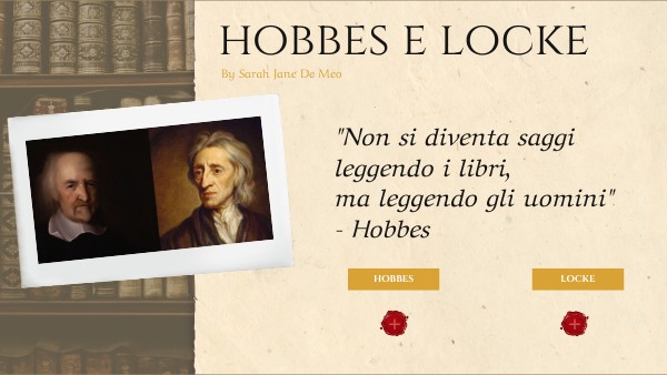 Hobbes e Locke