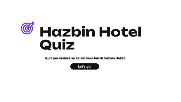 Quiz Hazbin Hotel | Genially