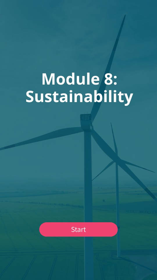 Module 8: Sustainability Recap