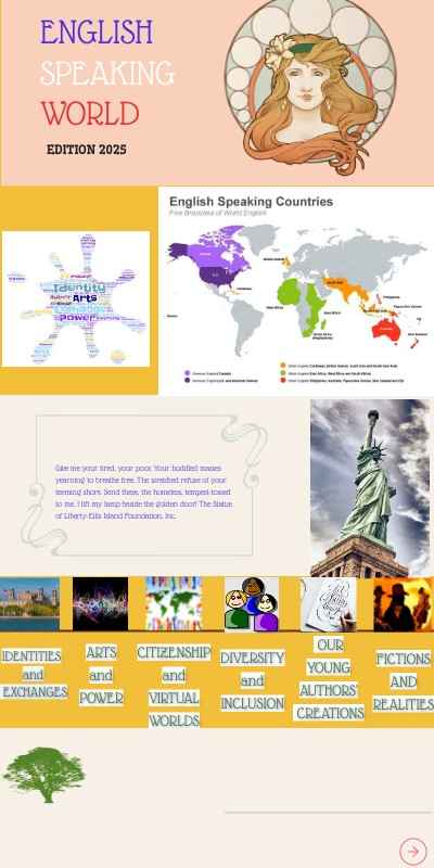 English Speaking World Edition 2024-2025 | Genially