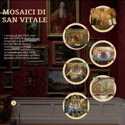 mosaici san vitale regina