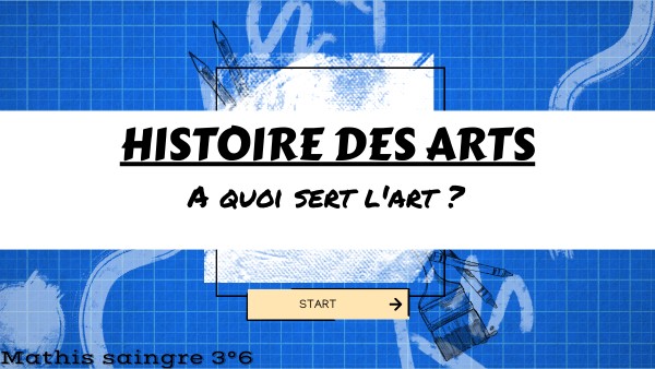 Histoire des arts