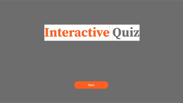Quiz Interattivo Basico