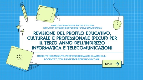 Progetto Anno di Formazione e Prova 2023-2024 | Genially