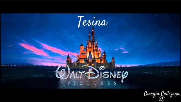 TESINA WALT DISNEY
