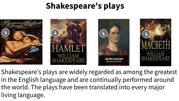 Shakespeare's plays | Genially