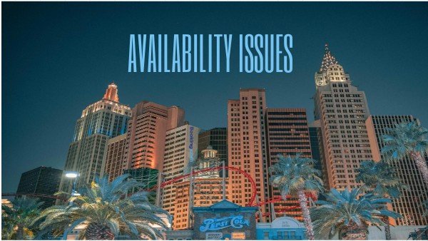 Availability Issues