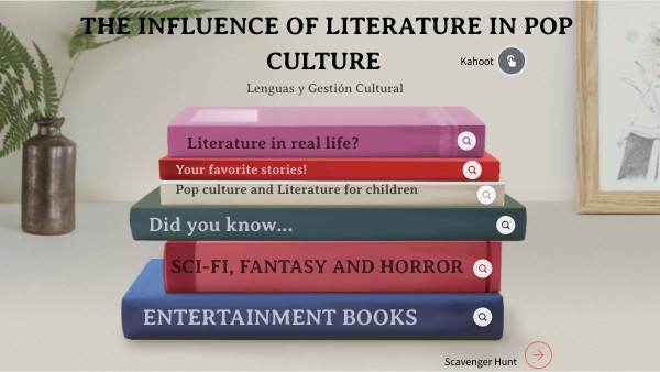 The Influence of Literature in Pop Culture | Genially