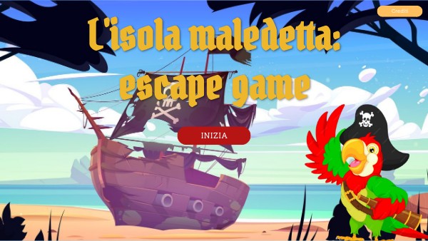 L'isola maledetta - escape room - PER CORSO | Genially