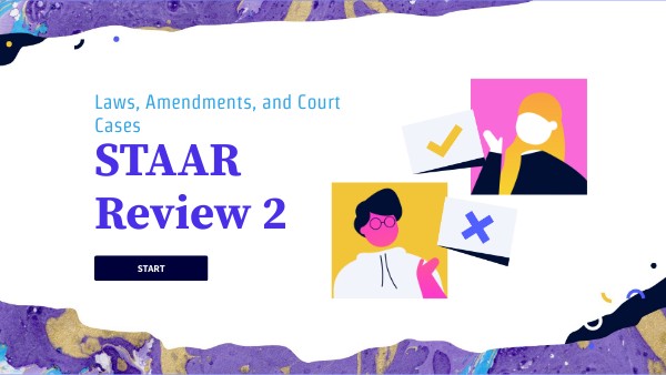 STAAR Review - Acts and Laws