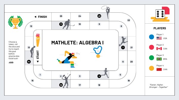 Mathlete: Algebra 1 | Genially