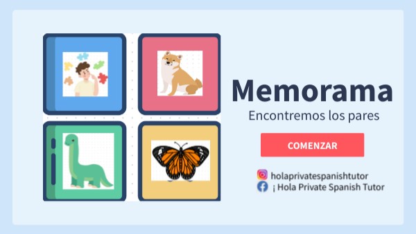 MEMORAMA con los animales - By Ruth R. Pujalte | Genially