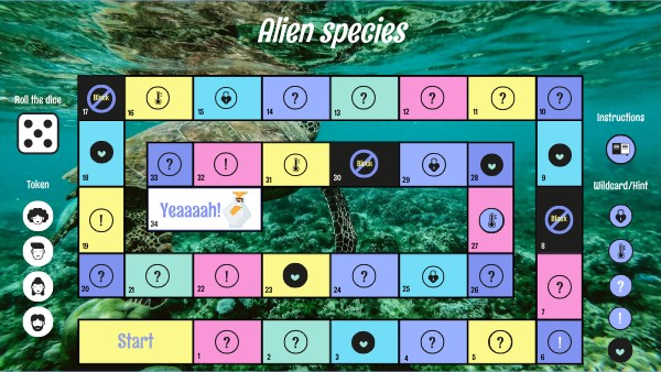 Alien species game