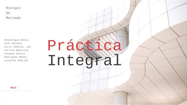 Práctica Integral