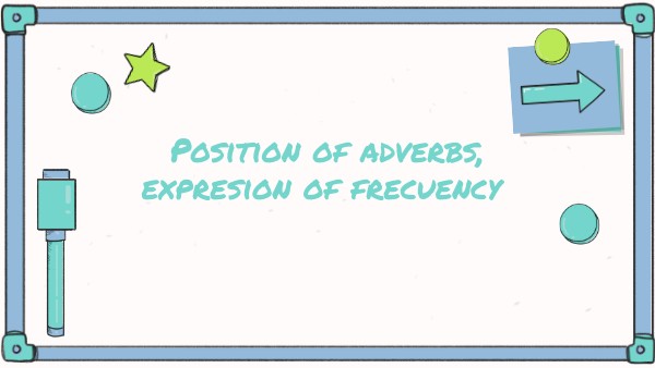 Elementary 4C Position of adverbs, expresion of frecuency | Genially