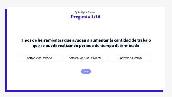 Quiz Interactivo básico | Genially