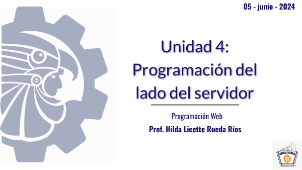 Unidad 4: Programación del lado del servidor | Genially