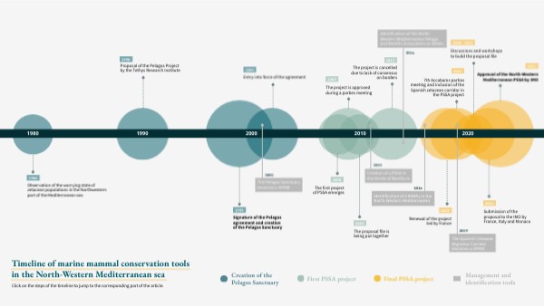 1.Timeline of marine mammal conservation tools in the NW Mediterranean