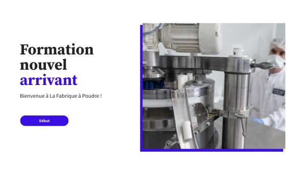 Formation nouvel arrivant