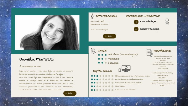 Daniela CV infografico | Genially