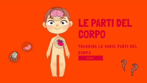 Gioco parti del corpo